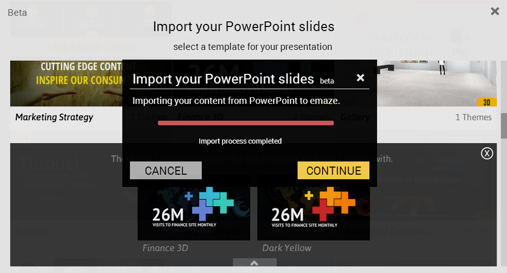 Presentation Name at emaze Presentation